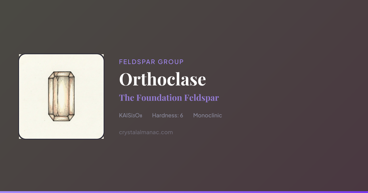 Orthoclase - The Foundation Feldspar | Crystal Almanac