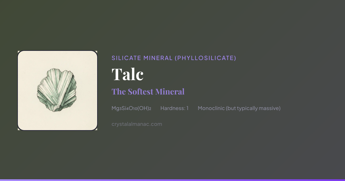 Talc - The Softest Mineral | Crystal Almanac